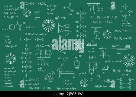 Calculus equations, algebra, organic chemistry, chemical reactions ...