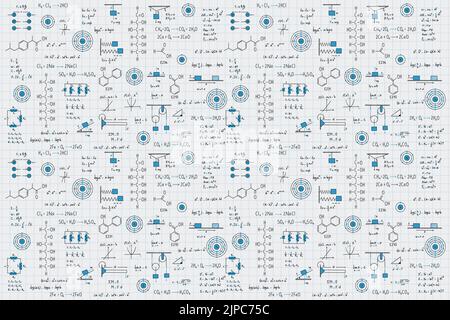 Calculus equations, algebra, organic chemistry, chemical reactions ...