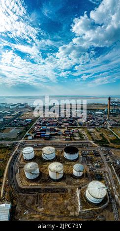 Shell Haven Terminal Stock Photo - Alamy