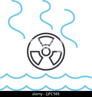 Sun radiation icon. Flat illustration of sun radiation vector icon ...
