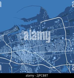 Urban vector city map of Calais, France Stock Vector Image & Art - Alamy