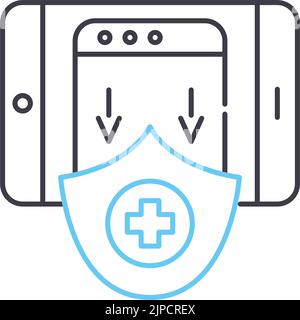 Online task icon flat vector. Test project. Work list isolated Stock ...