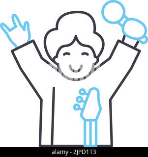 Music star icon. Singer symbol. Microphone sign Stock Vector Image ...