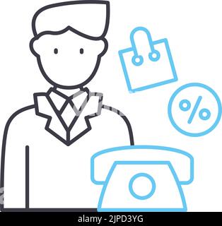 Customer shop assistant concept Stock Vector Image & Art - Alamy