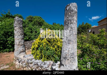 A closeup shot of Anafonitria Monastery in Zakynthos, Greece Stock ...