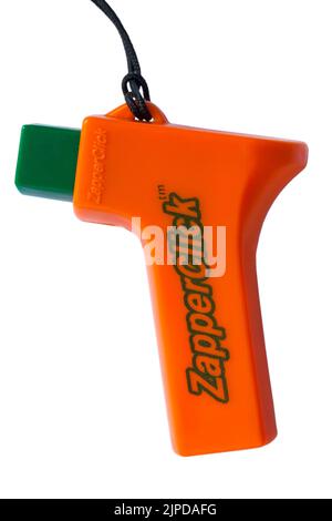 Zapperclick Zapper Click Mosquito Bite Relief device isolated on white ...