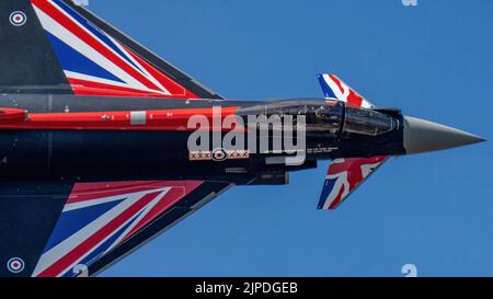 RAF Typhoon Display Team Stock Photo - Alamy