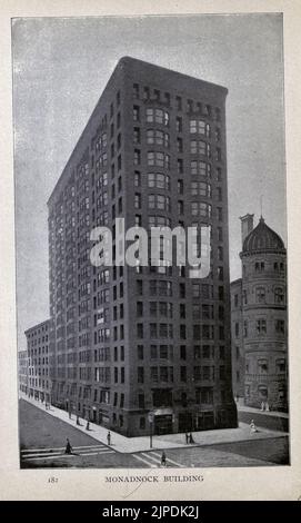 The Monadnock Building in Chicago. It's the world's tallest load ...