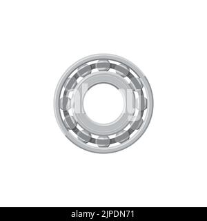 Rotating bearing mechanism, bearings with rolling elements spherical ...