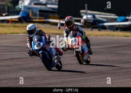 Josh Bannister 2 And Matthew Ruisbroek 84 Thruxton Honda British Talent ...