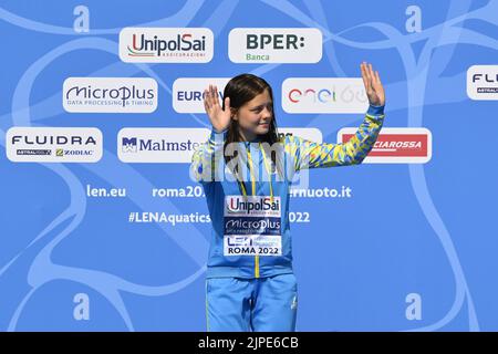 LYSKUN Sofiia (UKR) during the LEN European Diving Championships finals ...