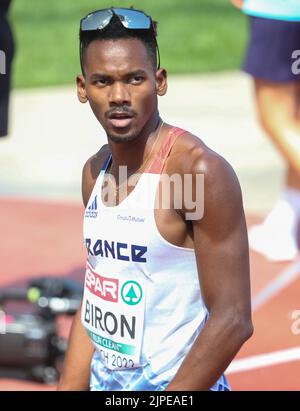 Munich, Allemagne. 16th Aug, 2022. Yanis David of France during the ...