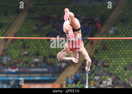 Caroline Bonde Holm (Denmark). Pole vault women. European Championships ...