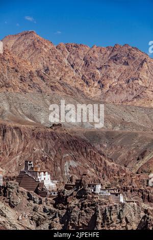 monastery, india, basgo kloster, monasteries, indian, indias Stock ...