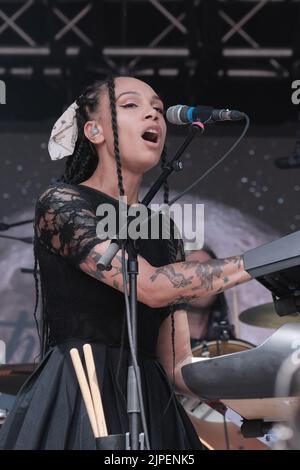 Marcia Richards, female vocalist, alto saxophone and melodica player ...