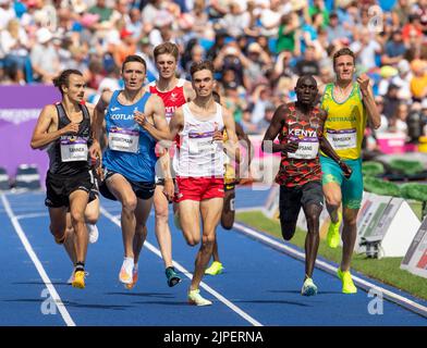 Samuel Tanner, Jake Wightman, Matthew Stonier and Abel Kipsang ...
