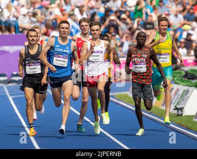 Samuel Tanner, Jake Wightman, Matthew Stonier and Abel Kipsang ...