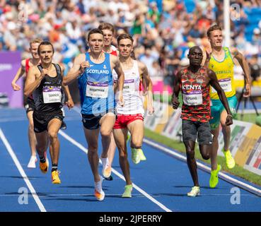 Samuel Tanner, Jake Wightman, Matthew Stonier and Abel Kipsang ...