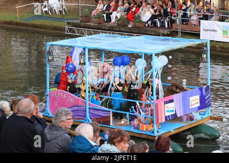 An underwater themed float seen during the fete Stock Photo - Alamy