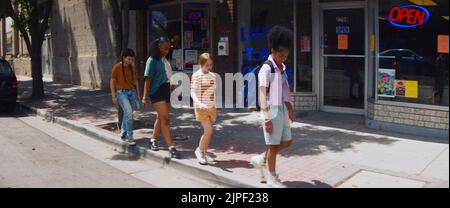 SUMMERING, from left: Lia Barnett, Sanai Victoria, Eden Grace Redfield ...