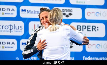 PELLEGRINI Federica Italy ITA Silver Medal Women's 200m Freestyle ...