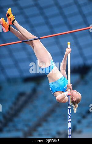 Wilma Murto (Finland). Pole Vault Women. IAAF World Athletics ...