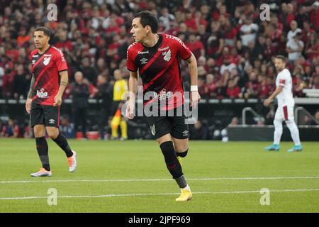 Curitiba, Brazil. 17th Aug, 2022. I rode during Athletico x Flamengo ...