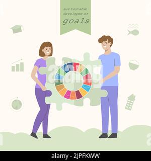 Hand drawn sdg Vector illustration Stock Vector Image & Art - Alamy