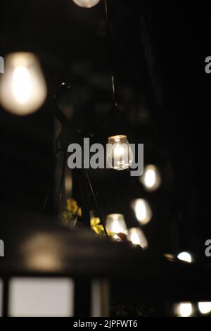 shining light bulbs Stock Photo - Alamy