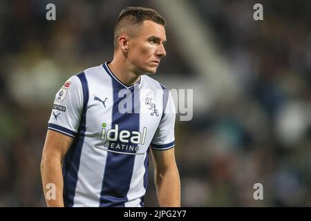 Jed Wallace #17 of West Bromwich Albion arrives ahead of the Sky Bet ...