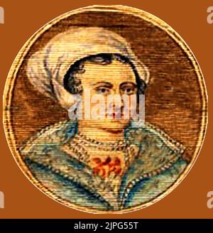 This portrait of Lady Jane Grey, known as the Nine Days' Queen of ...