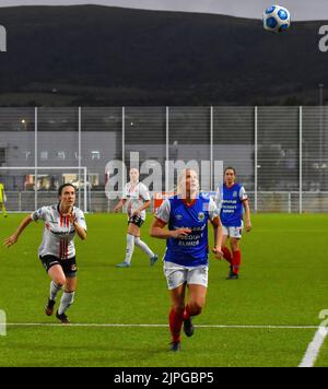 Linfield Ladies Vs Crusaders Strikers 17th August 2022 - New Midgley ...
