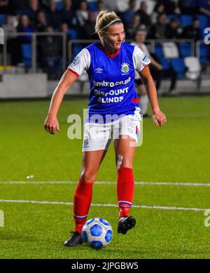 Linfield Ladies Vs Crusaders Strikers 17th August 2022 - New Midgley ...
