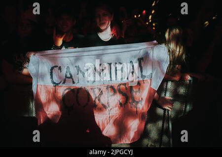 Wroclaw, Wroclaw, Poland. 17th Aug, 2022. American legend, death metal ...