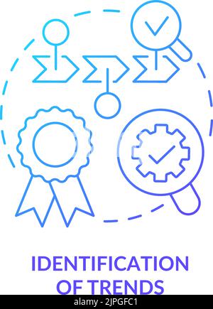 Identification of trends concept icon Stock Vector Image & Art - Alamy