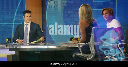 August 17, 2022 Gio Benitez on the set of Good Morning America in New ...