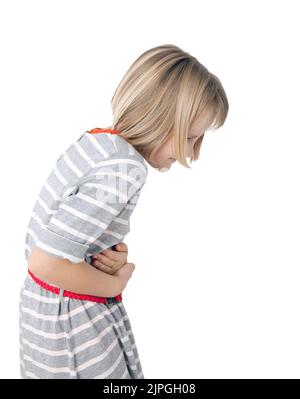 stomach ache. Children have abdominal pain, indigestion, gastritis ...