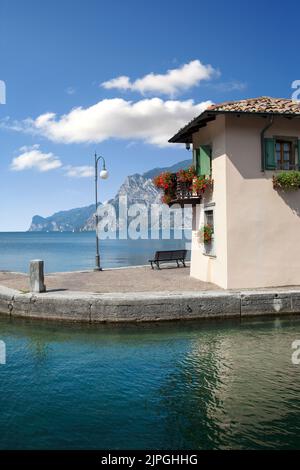 Torbole, Lake Garda, Italy 20 July 2025: The picturesque Limone sul ...