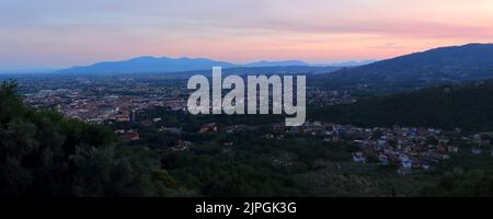 Italy, Tuscany, Italy, Montecatini Terme, Mountain Village Montecatini ...