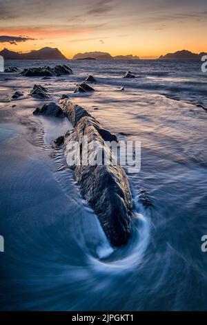 Norway,coastline,rocks,beach,waves,water,shore,sea,ocean,marine,scenic ...