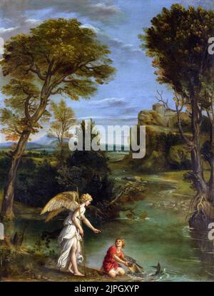 Domenico Zampieri called Domenichino painting, The Lamentation, oil on ...