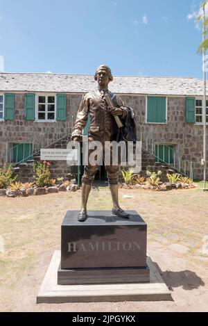 The Alexander Hamilton Museum in Nevis History at Charlestown Stock ...