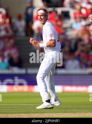 South Africa's Kyle Verreynne celebrates his 100 during the second day ...