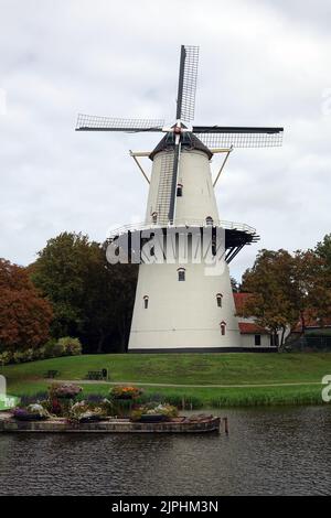 Windmill the Hoop Stock Photo - Alamy