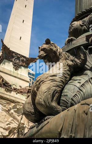 Indianapolis, Indiana - United States - July 29th, 2022: The Benjamin ...