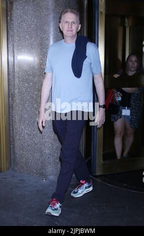 August 18, 2022 Michael Rapaport on New York Live to talk about Flagrant in New York August 18 ...