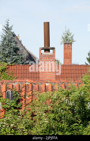 smoke stack, gable, smoke stacks, gables Stock Photo - Alamy
