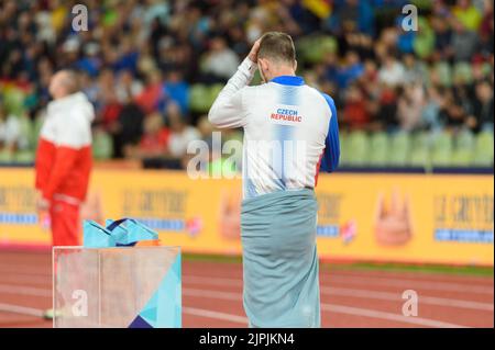 Jan Stefela (Czech Republic). High Jump. European Championships Munich ...