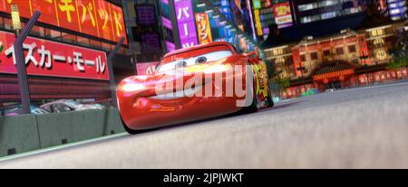 LIGHTNING MCQUEEN, CARS 2, 2011 Stock Photo - Alamy