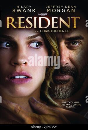 HILARY SWANK, JEFFREY DEAN MORGAN, CHRISTOPHER LEE POSTER, THE RESIDENT ...